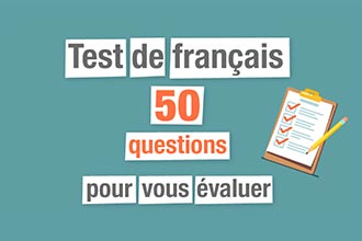 French test in 50 questionsFLE.fr
